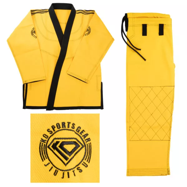 Yellow Kids Gi by KO Sports Gear